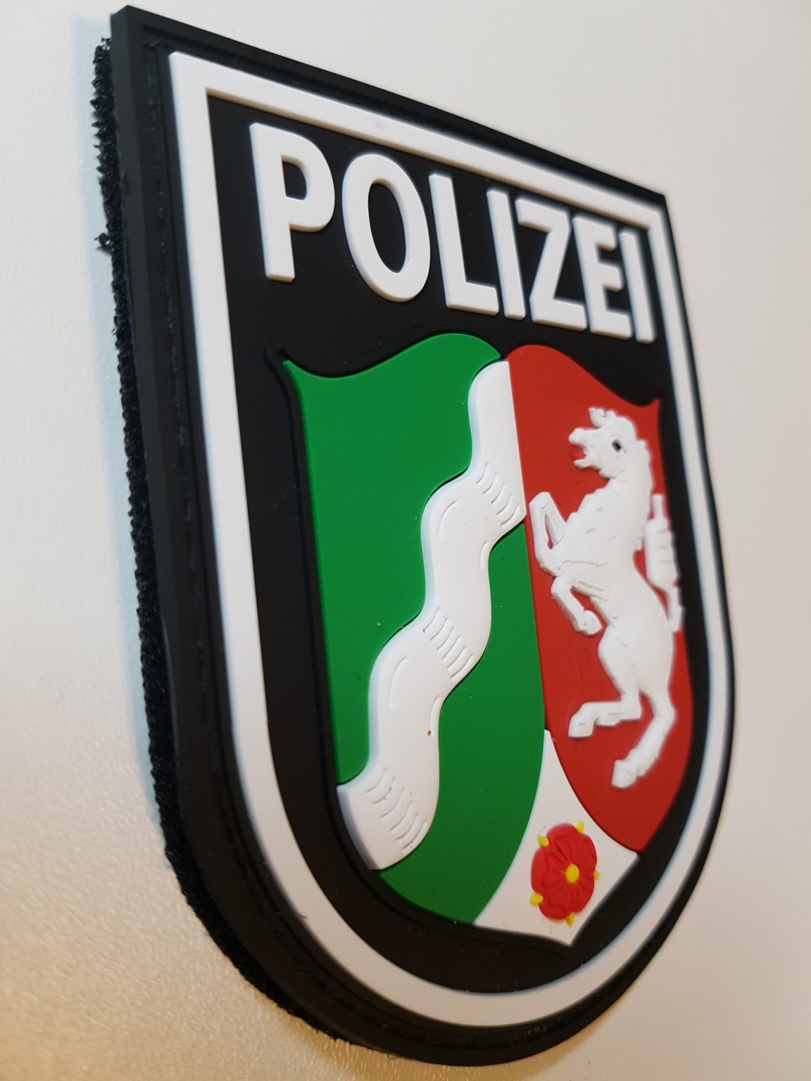 3 D Rubber Patch POLIZEI NRW - ATG Kriminaltechnik® | Patches, Ballistik, Forensik & Polizeibedarf