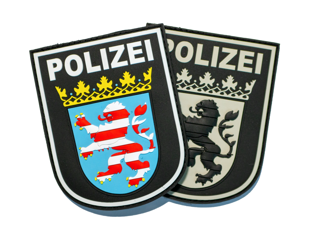 3 D Rubber Patch POLIZEI Hessen - ATG Kriminaltechnik® | Patches ...