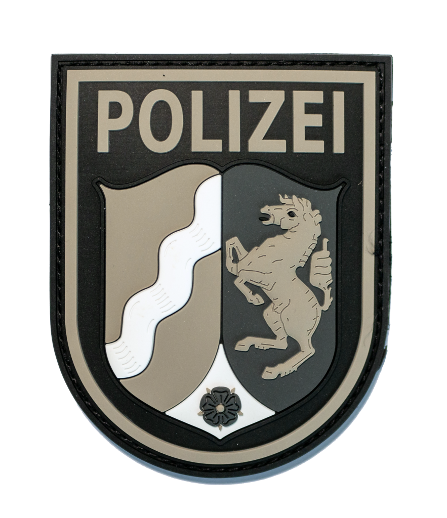 3 D Rubber Patch POLIZEI NRW - ATG Kriminaltechnik® | Patches ...