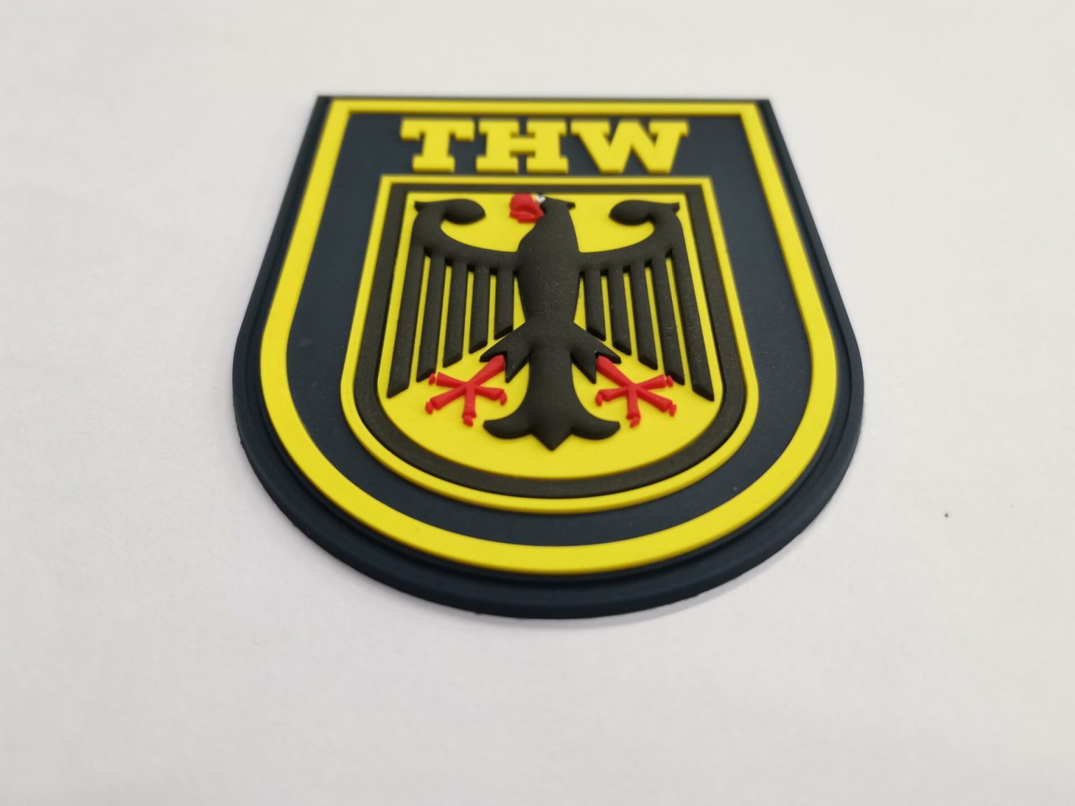 3 D Rubber Patch THW in farbig oder BlackOps - ATG Kriminaltechnik ...